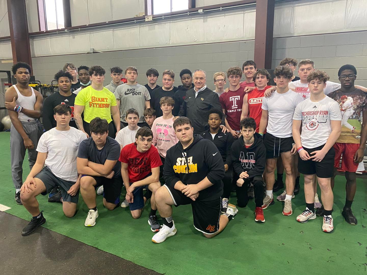 John Zeglinski speaks to Archbishop Ryan players about sportsmanship ...